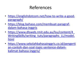 Writing Paragraph | PPT