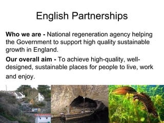 English partnership presentation on Chatterley Whitfield | PPT