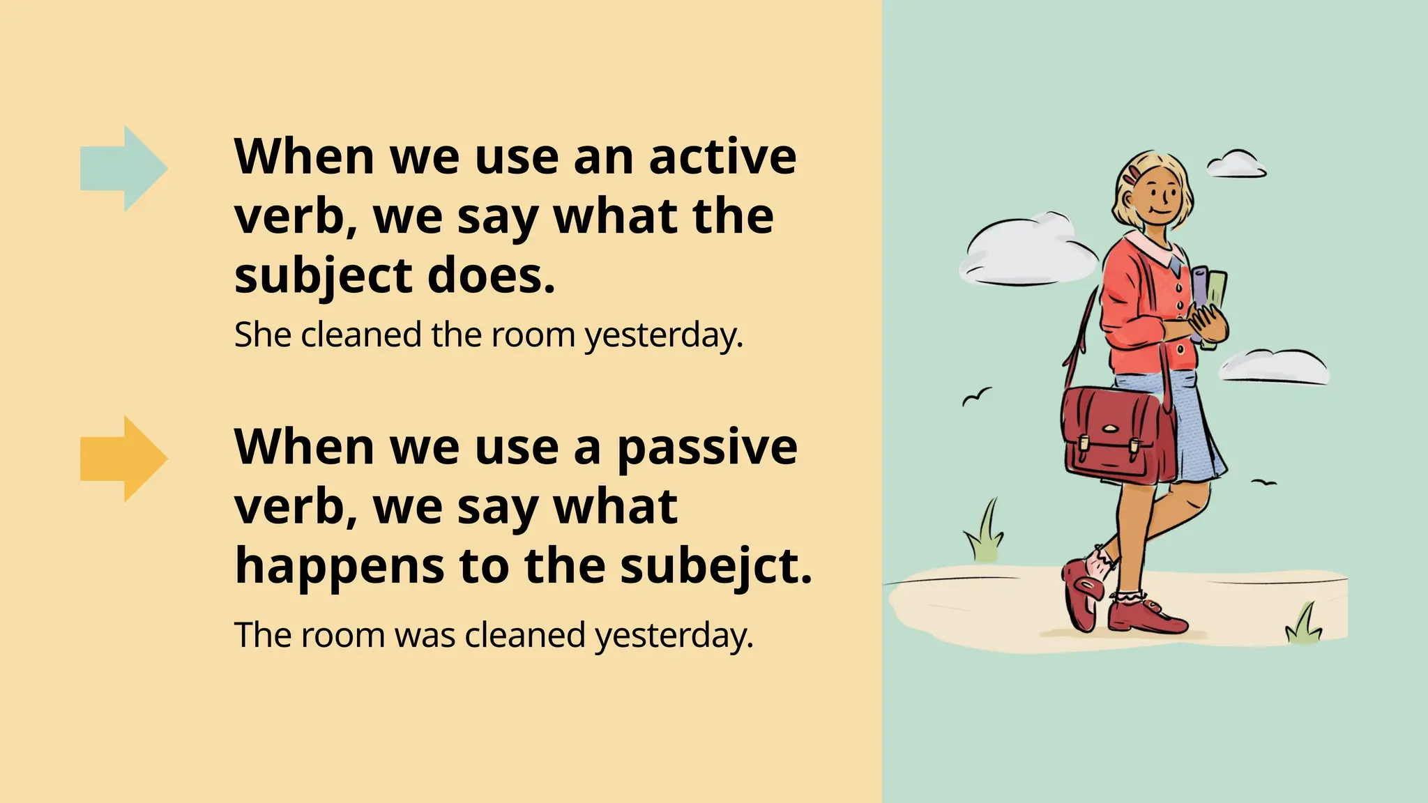 English Passive Voice Presentation in colorful Illustrative Style.pptx