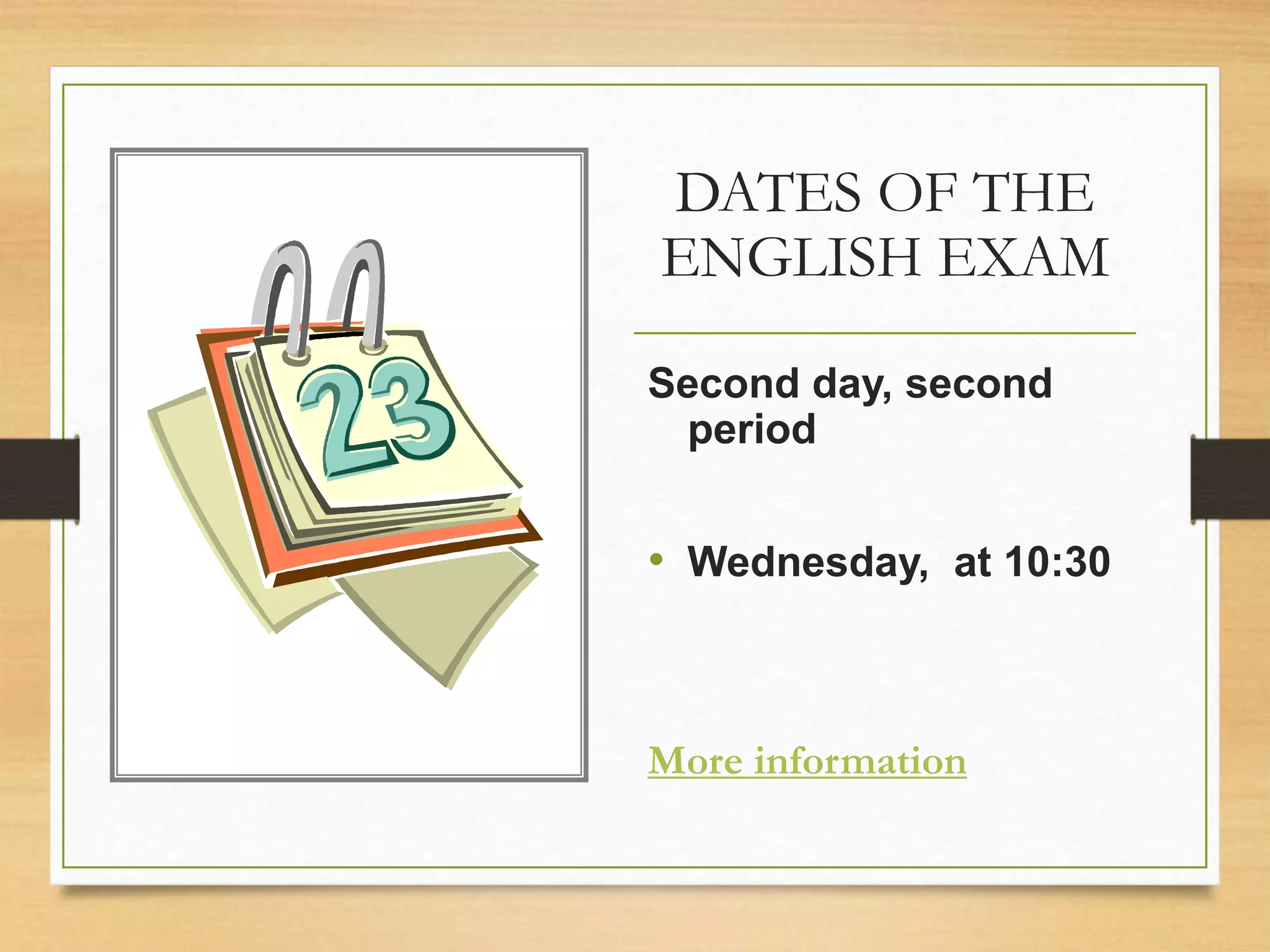 English pau for students | PPTX