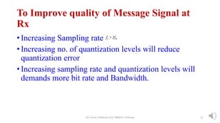 Pulse Code Modulation (PCM) | PDF