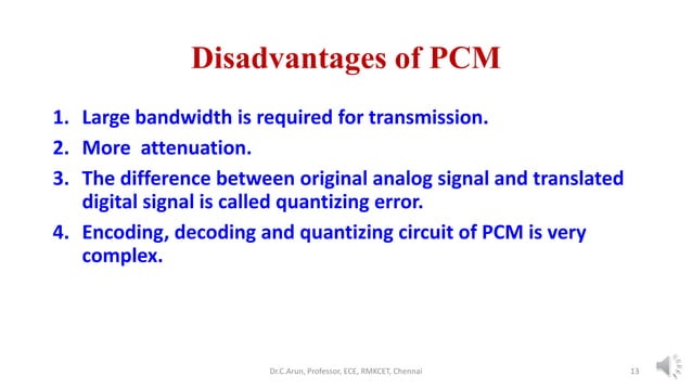 Pulse Code Modulation (PCM) | PDF | Digital Audio | Computer Software ...