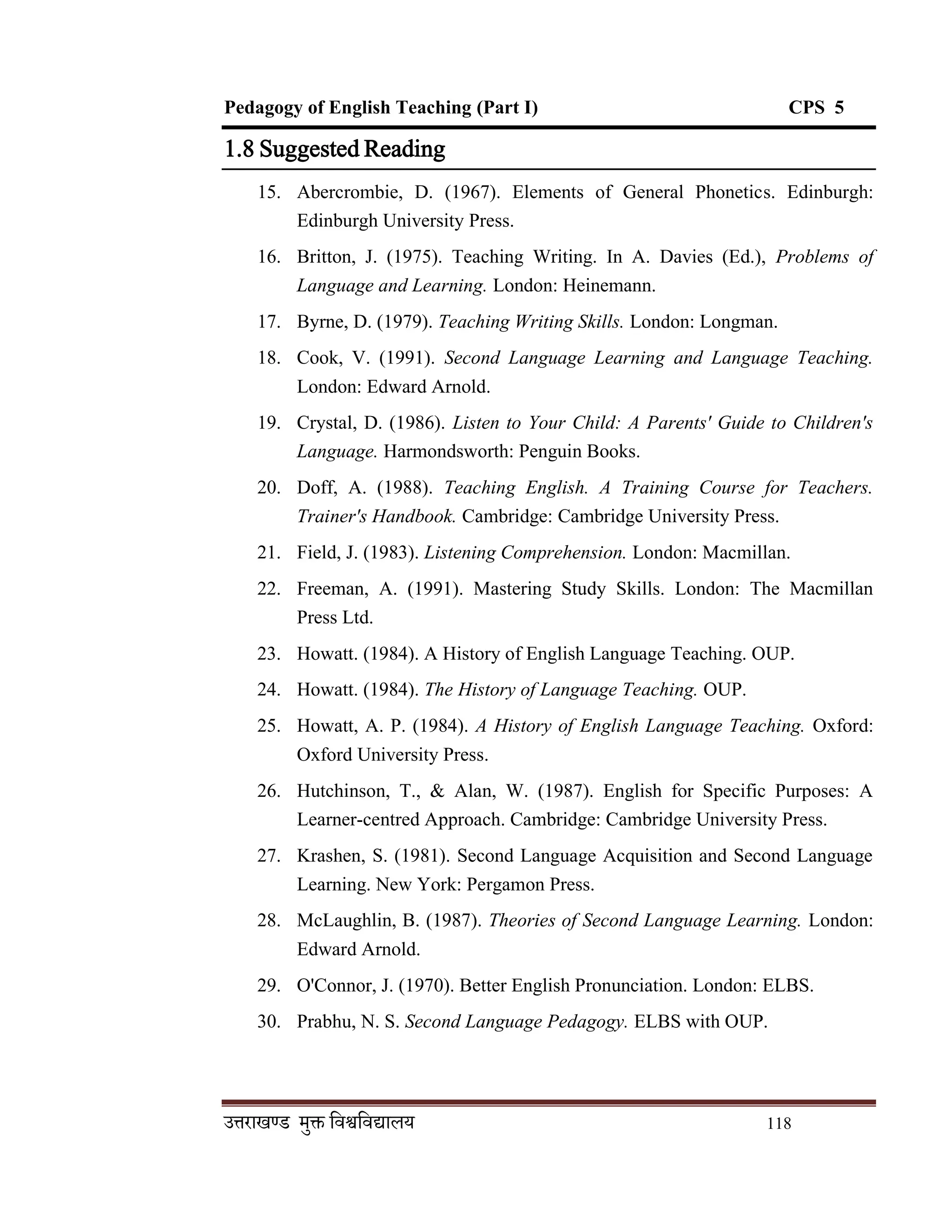 English Pedagogy.pdf for English Teachers | PDF