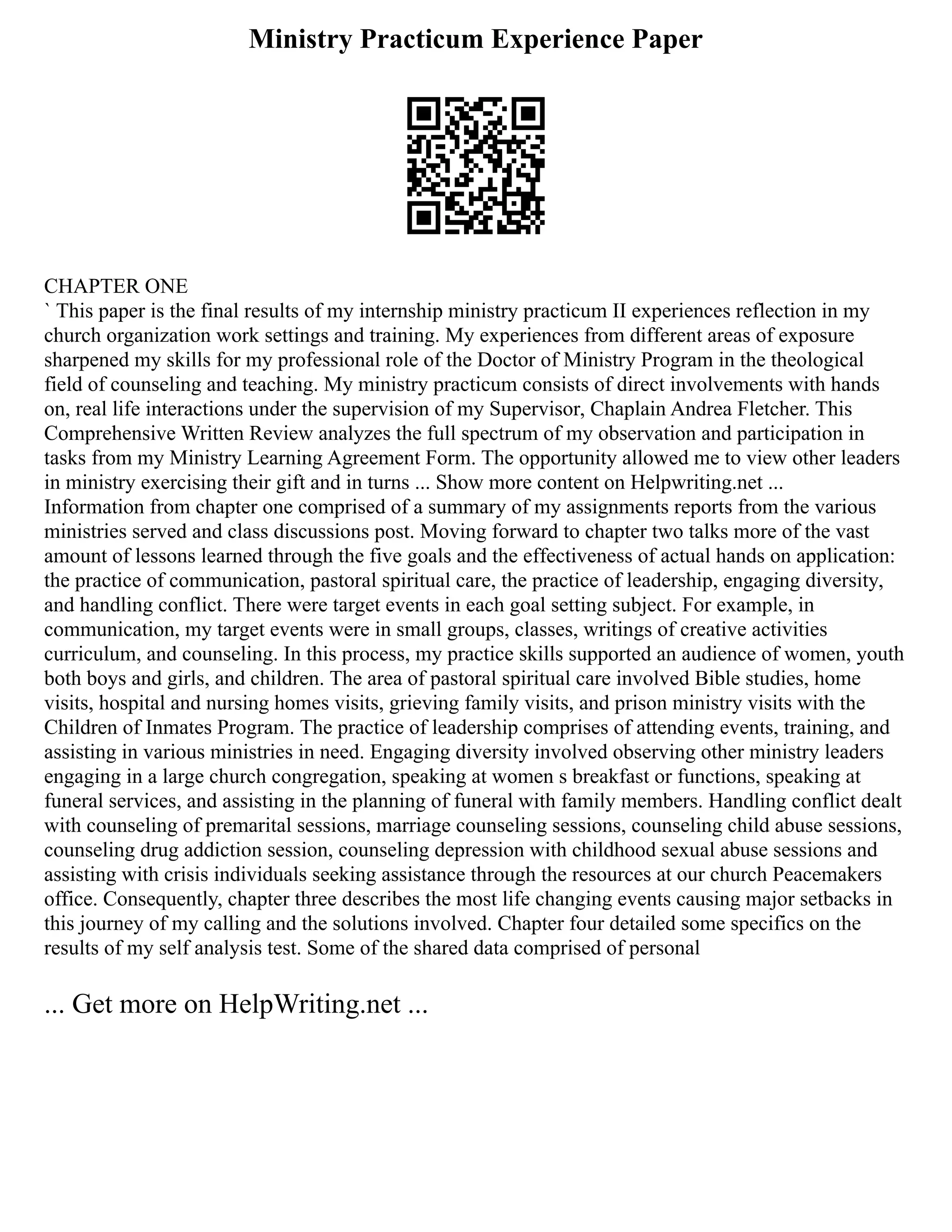 English Personal Narrative Writing Prompts 11Th Grade | PDF