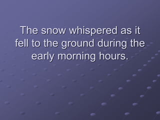 English personification examples (1) | PPT