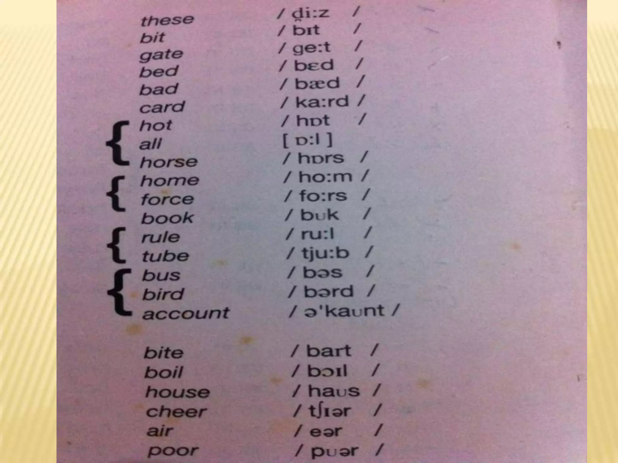 English phonetics | PDF