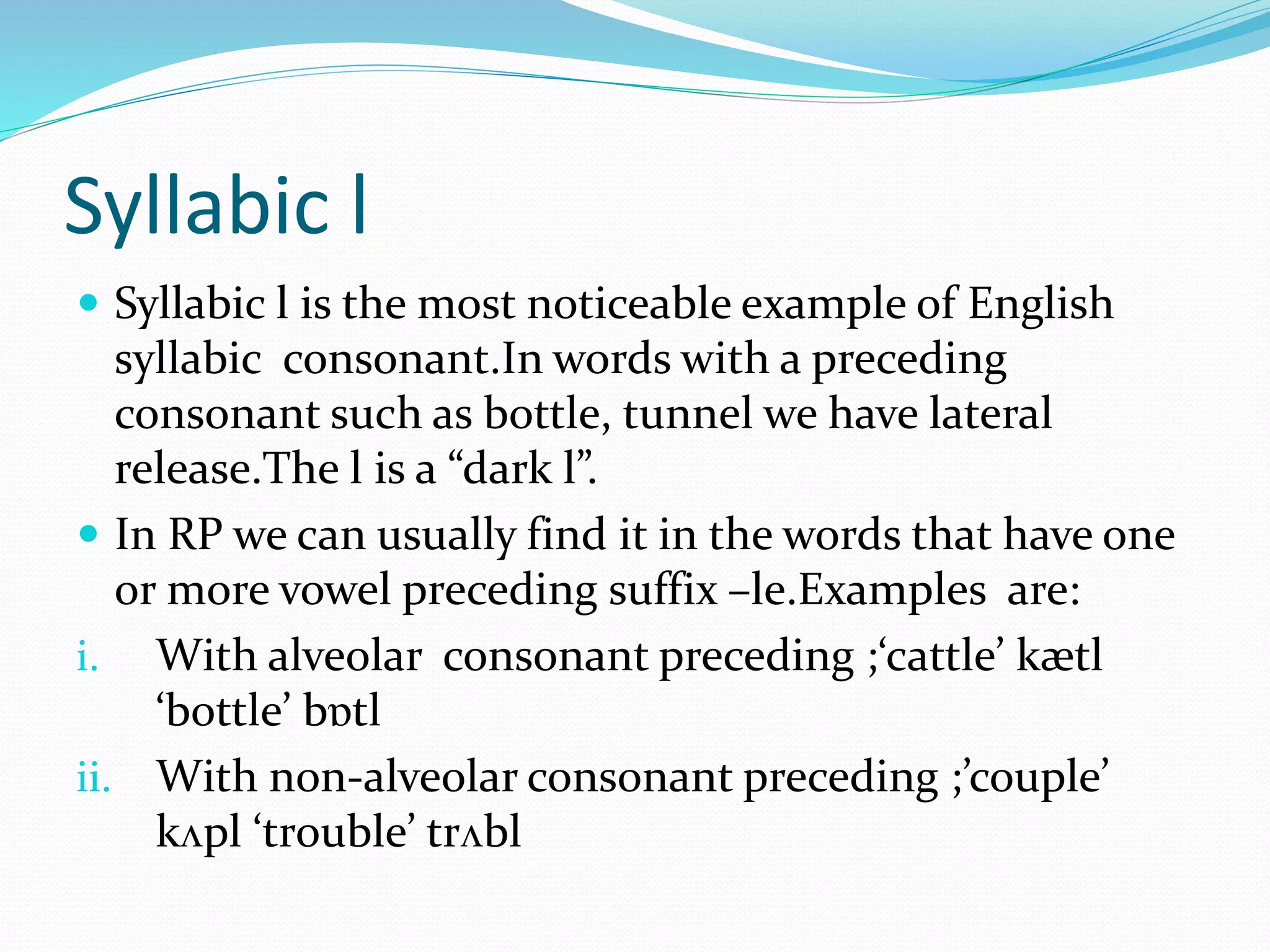 English phonetics and phonology | PPTX