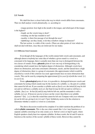 English phonology | PDF