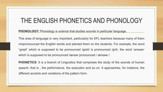 English phonology course (3) | PPT