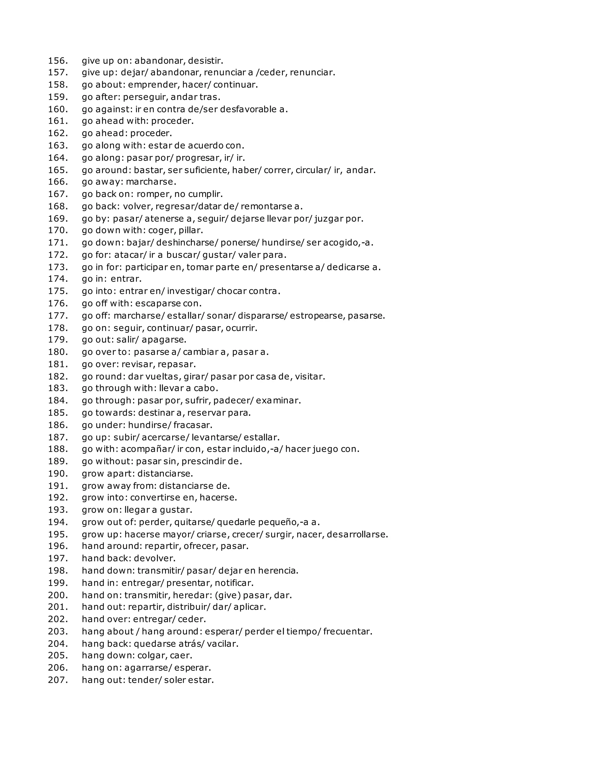 English Phrasal Verbs Pdf 