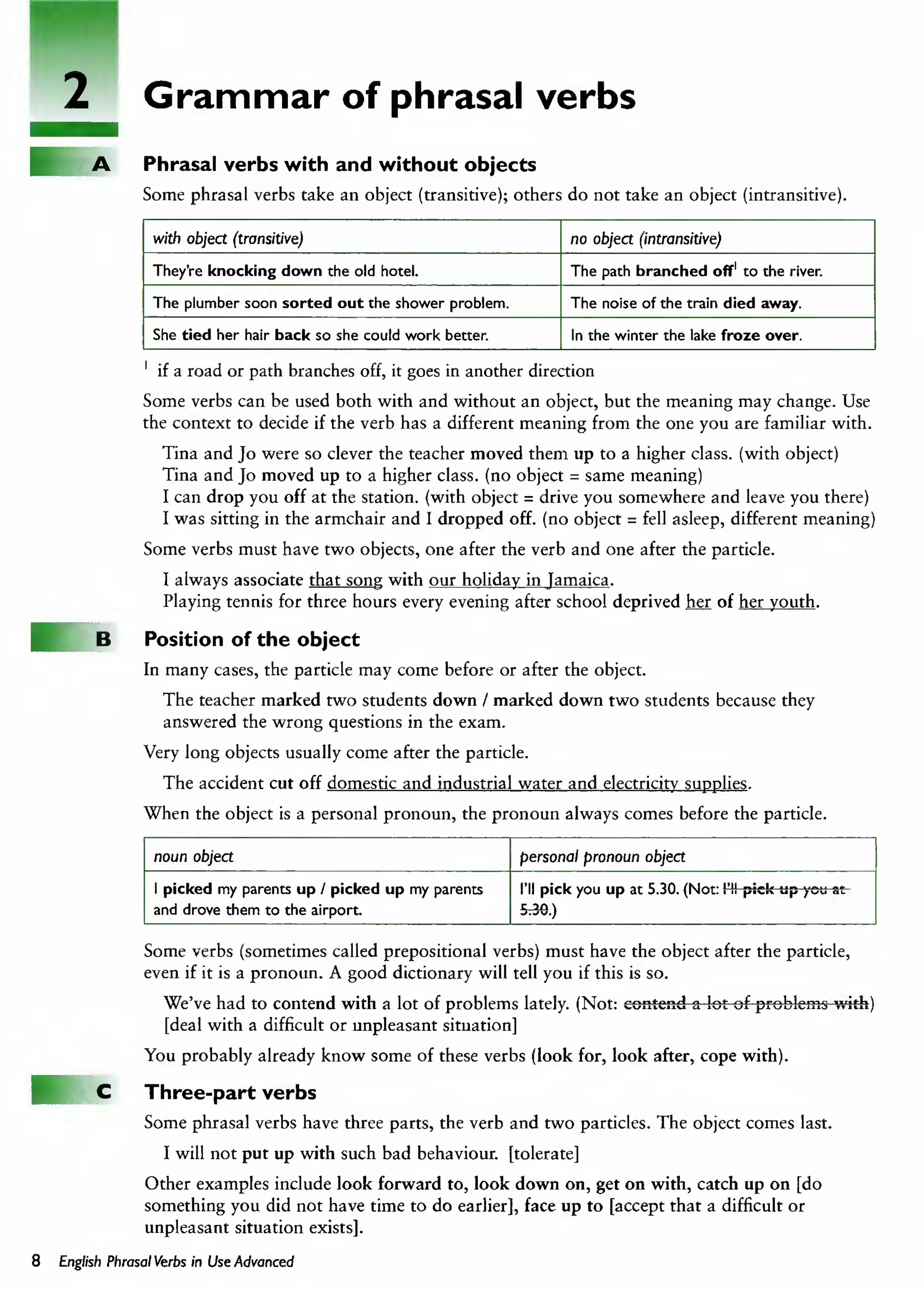 English phrasal verbs in use advanced | PDF