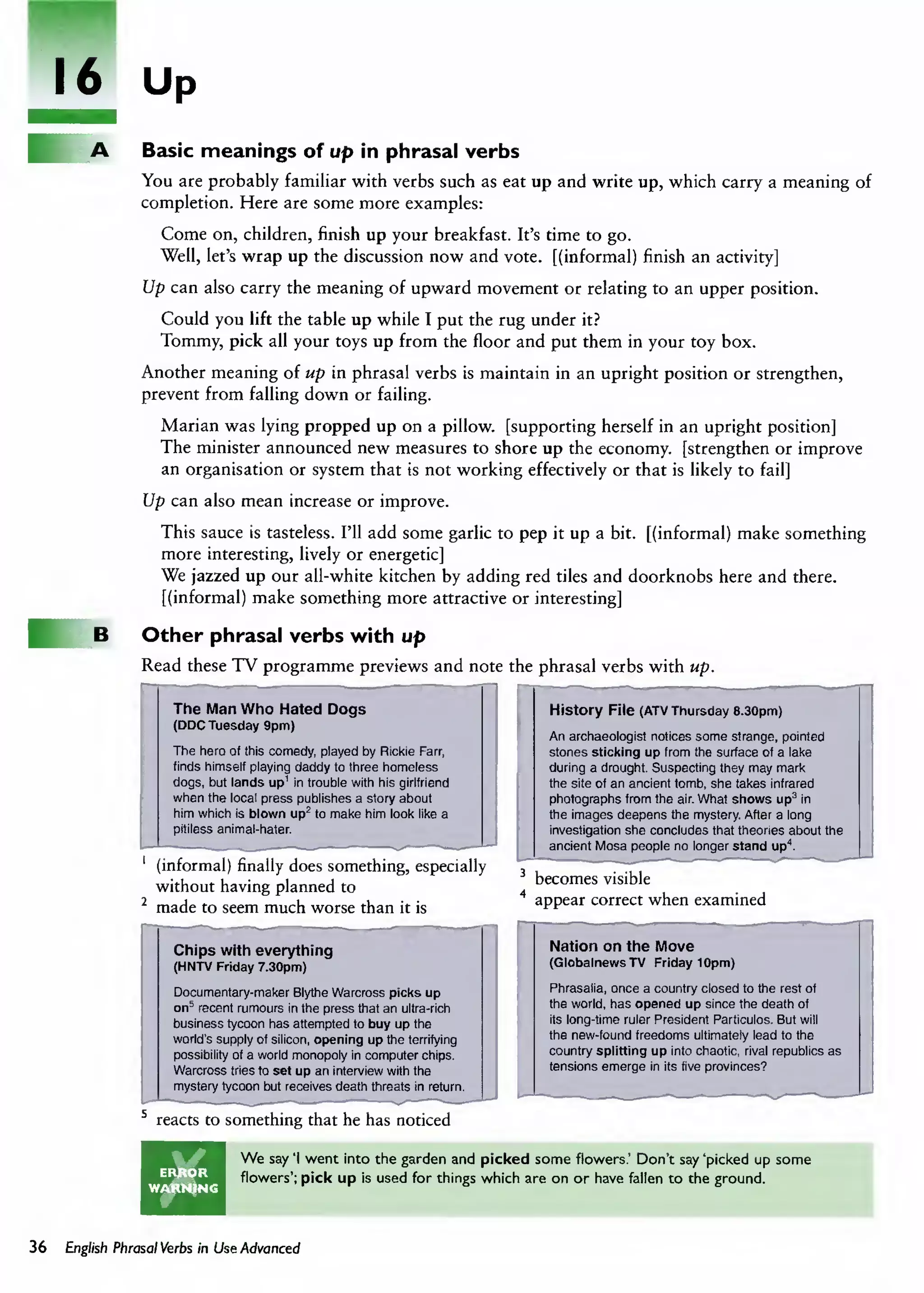 English phrasal verbs in use advanced | PDF