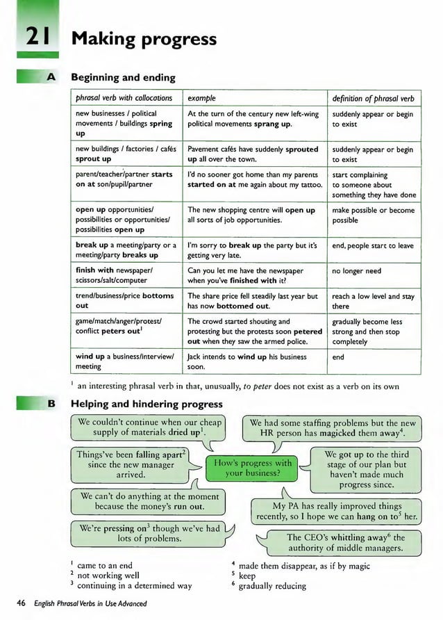 English phrasal verbs in use advanced | PDF