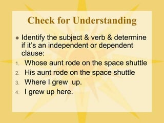 English phrase clause | PPT