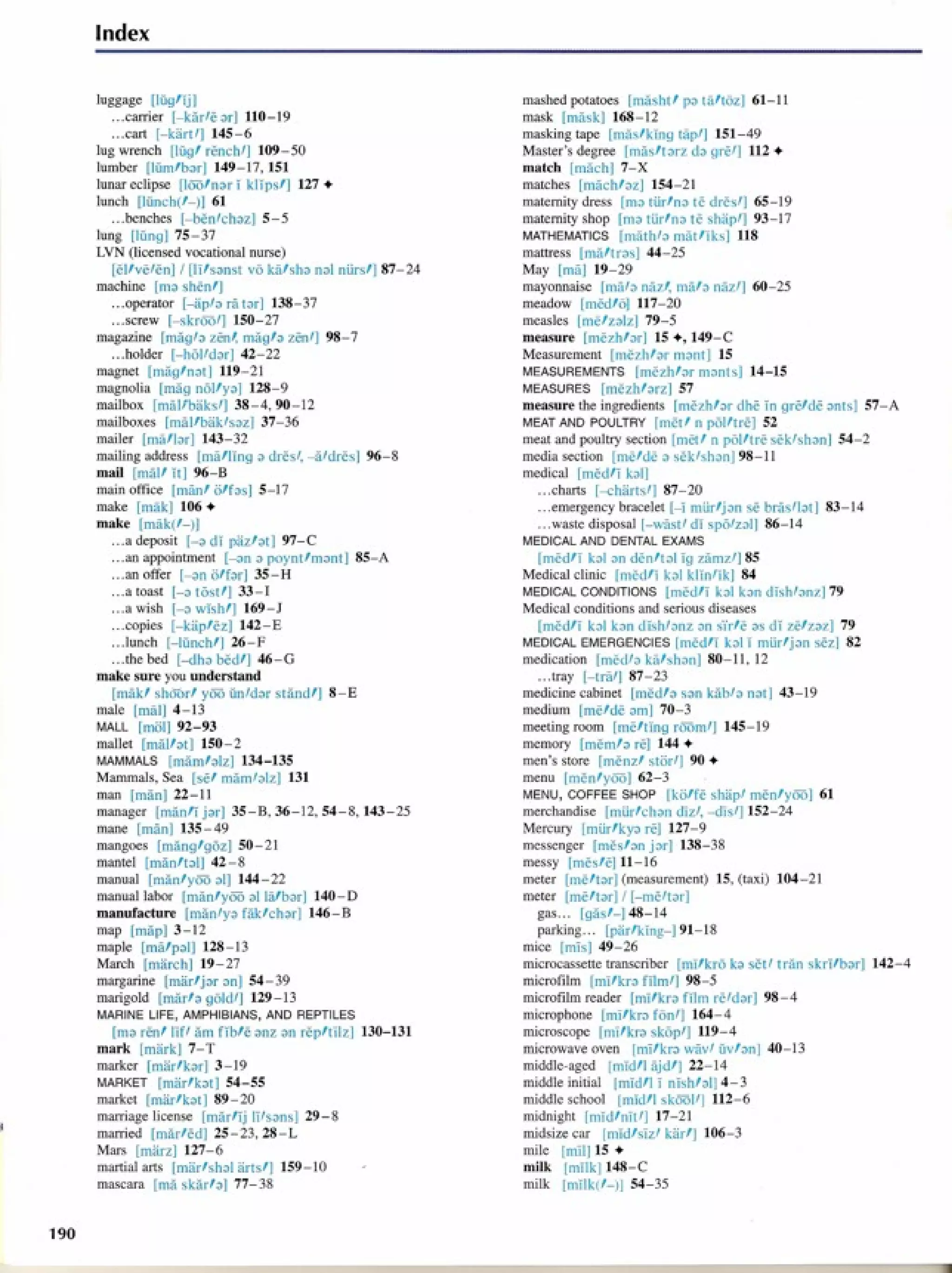 English picture dictionary 4 | PDF