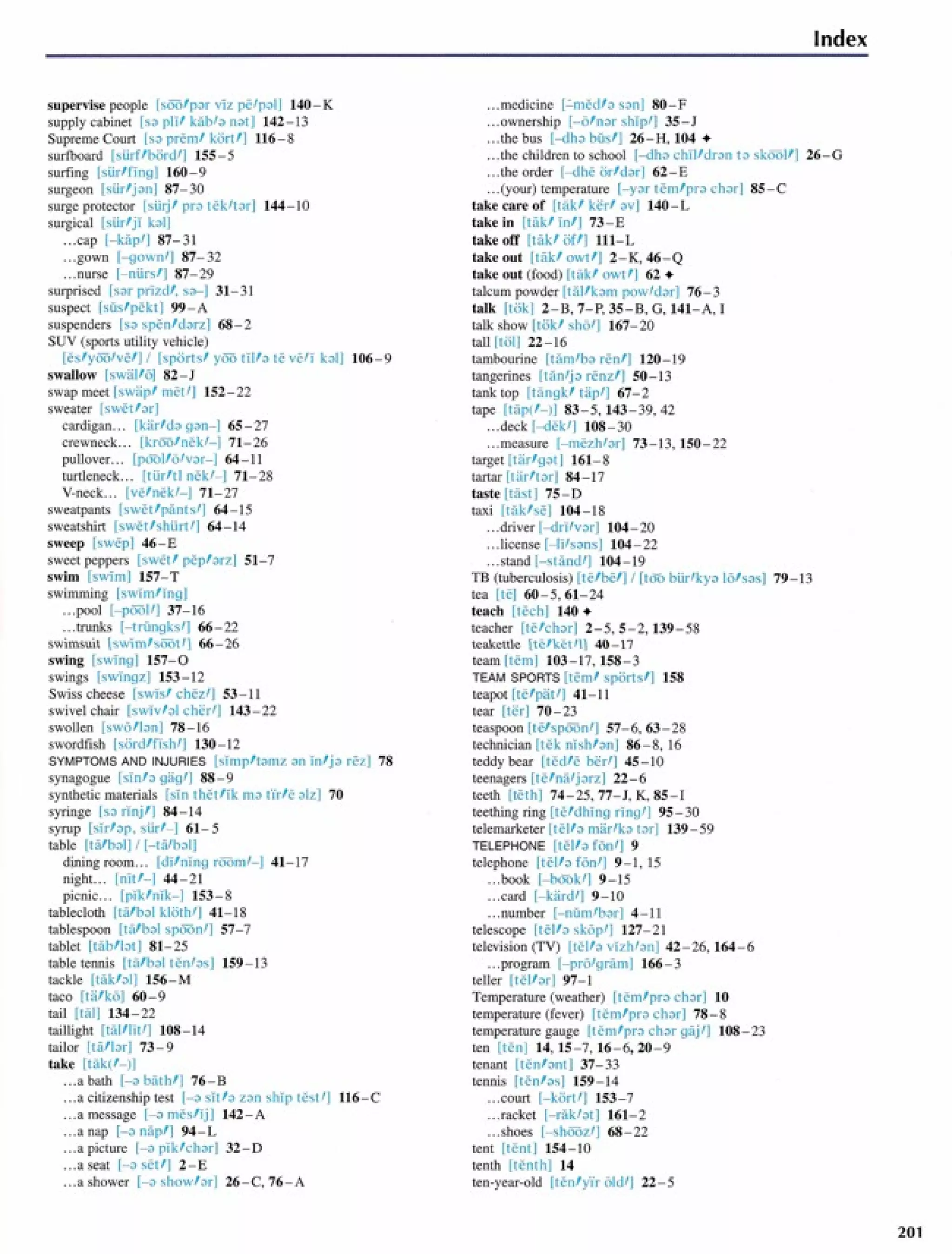 English picture dictionary 4 | PDF
