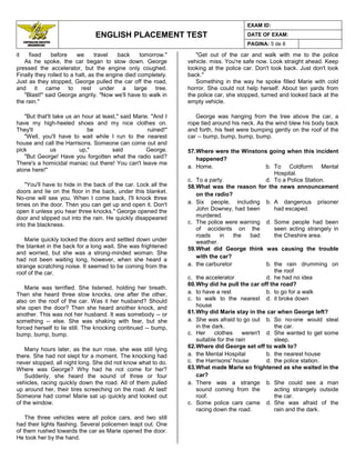 English placement test (1) | PDF