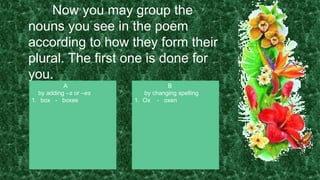 English Pluralization of Irregular nouns.pptx