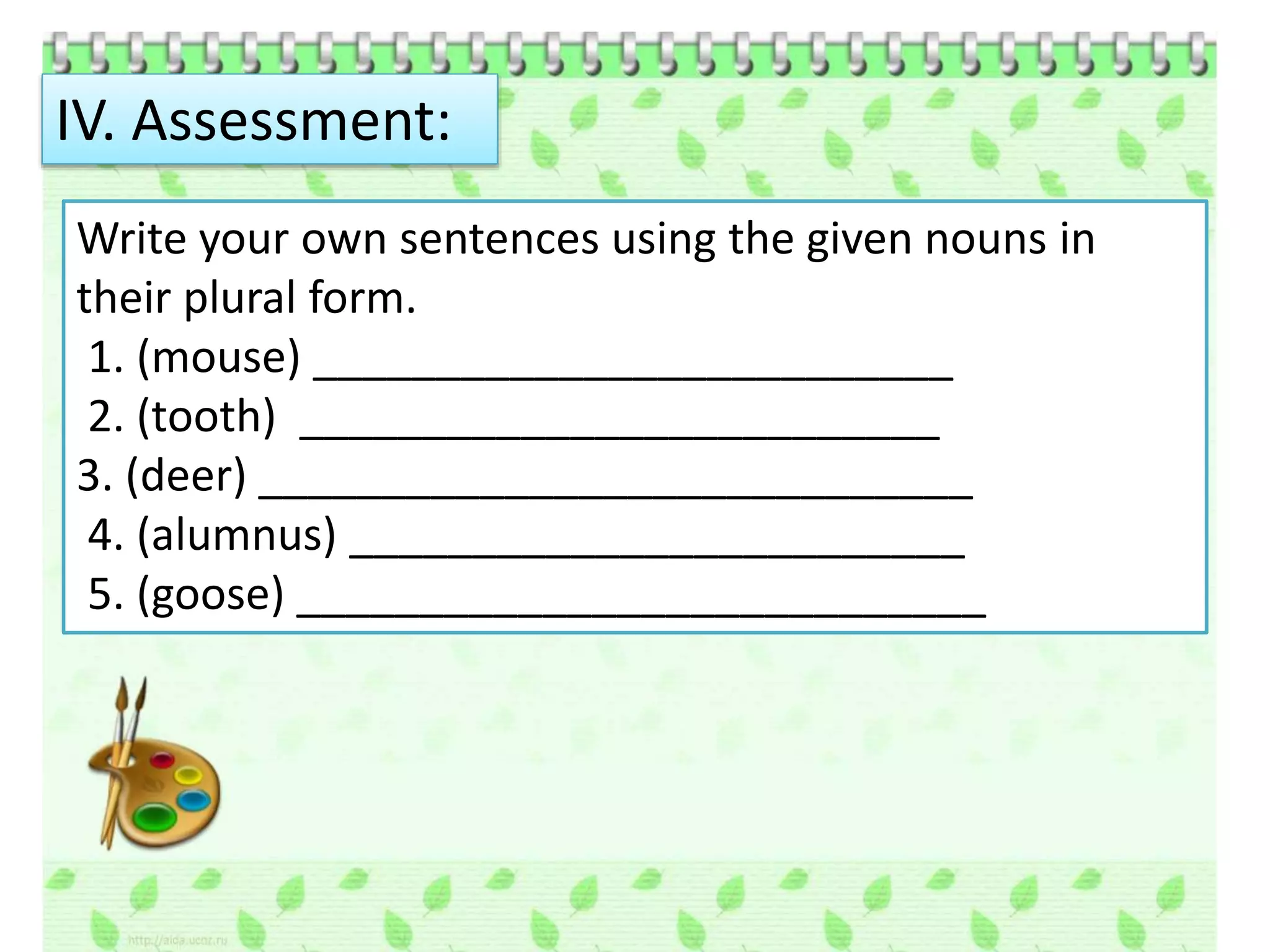 english pluralization of noun_Video Lesson.pptx