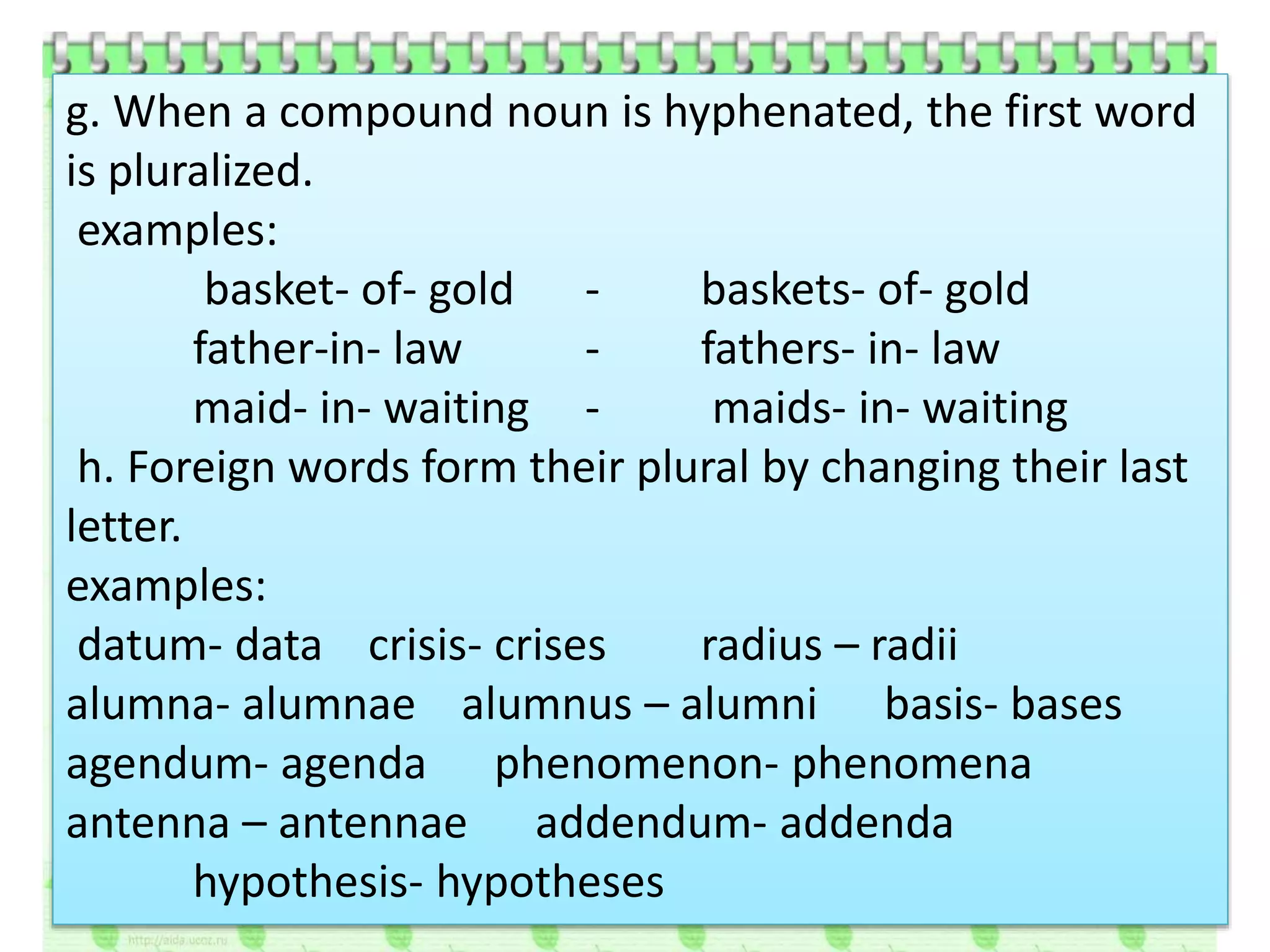 english pluralization of noun_Video Lesson.pptx