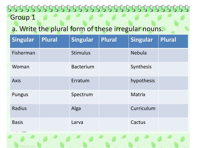 english pluralization of noun_Video Lesson.pptx