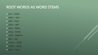 English Plus (Word Structural Analysis).pptx