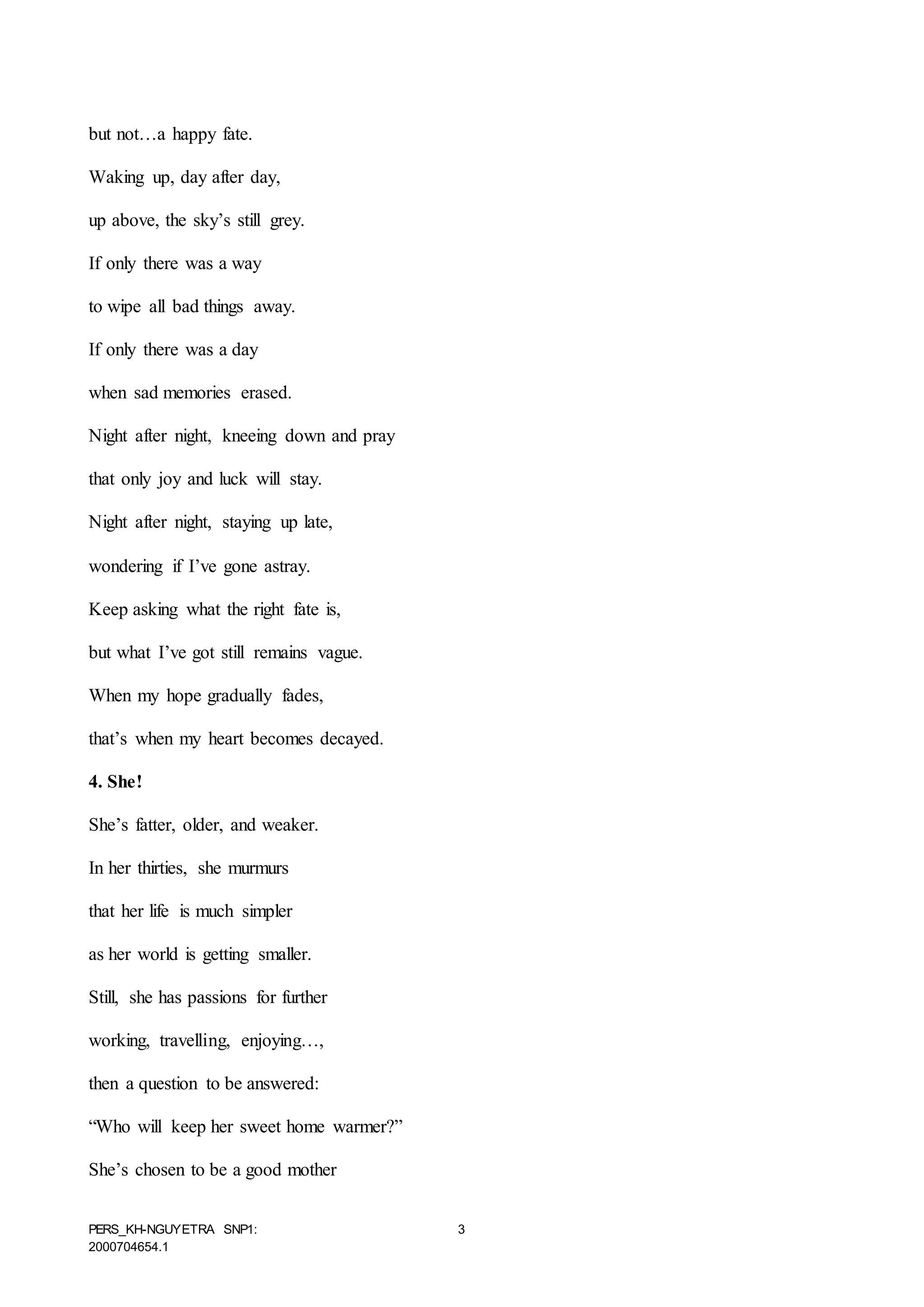 Improve Your Writing Skills with English Poems | DOC | Poetry | Books and Literature