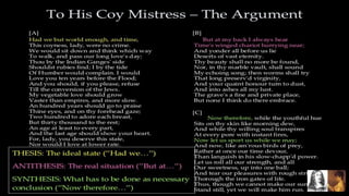 To His Coy Mistress | PPTX