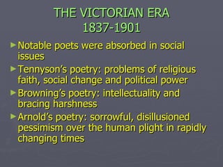 English poetry historical overview | PPT