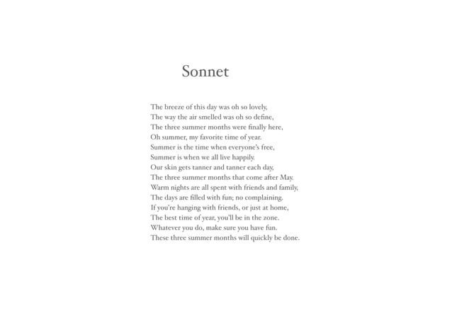 English poetry final | PPT