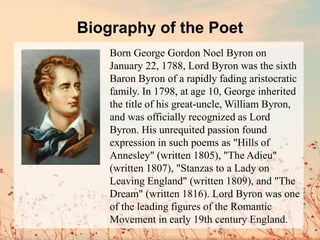 English poetry I | PPT