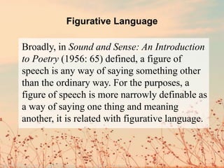 English poetry I | PPT