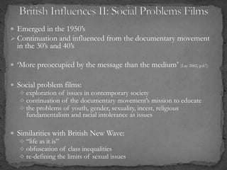 The British New Wave, its Origins and the Case of the A Kind of Loving ...