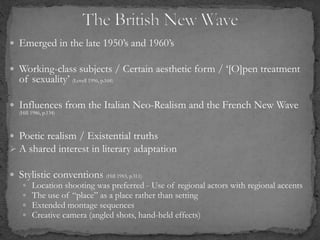 The British New Wave, its Origins and the Case of the A Kind of Loving ...