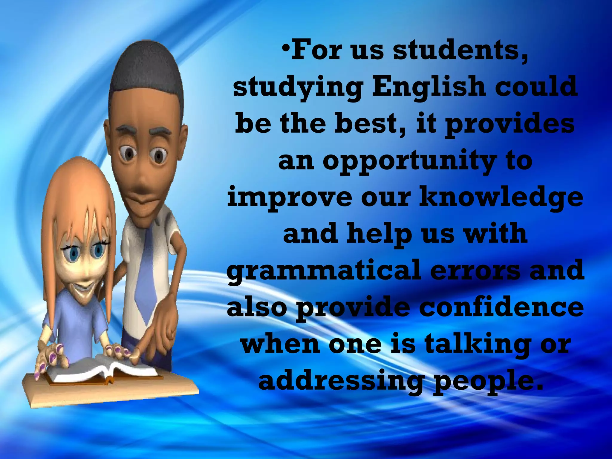 English powerpoint presentation | PPT