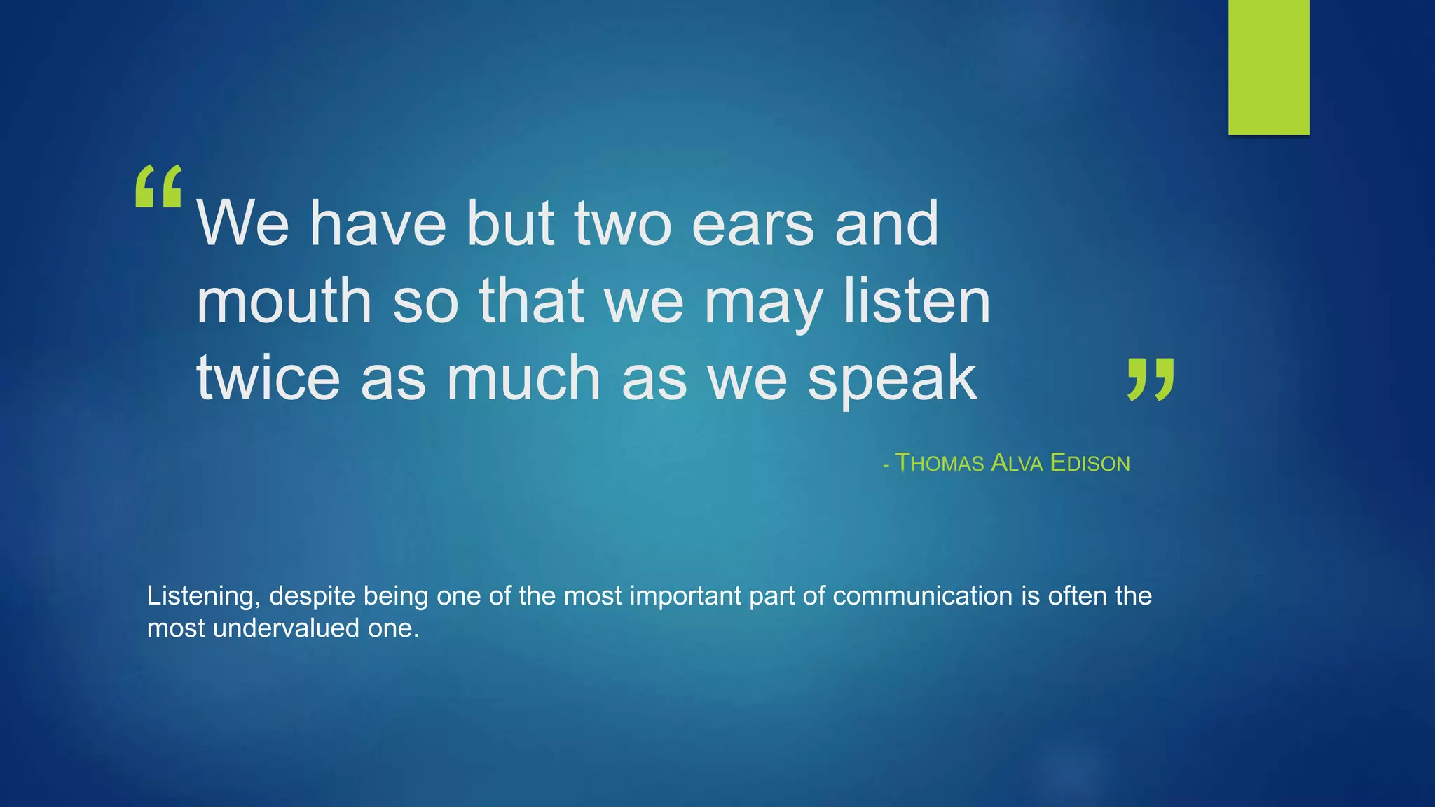 Listening ppt | PPTX