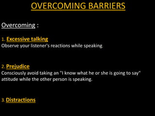 Presentation on listening effectively. | PPTX