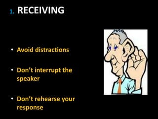 Presentation on listening effectively. | PPT