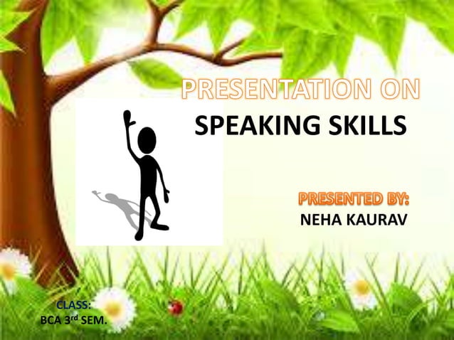 Speakingskills. Ppt | PPT