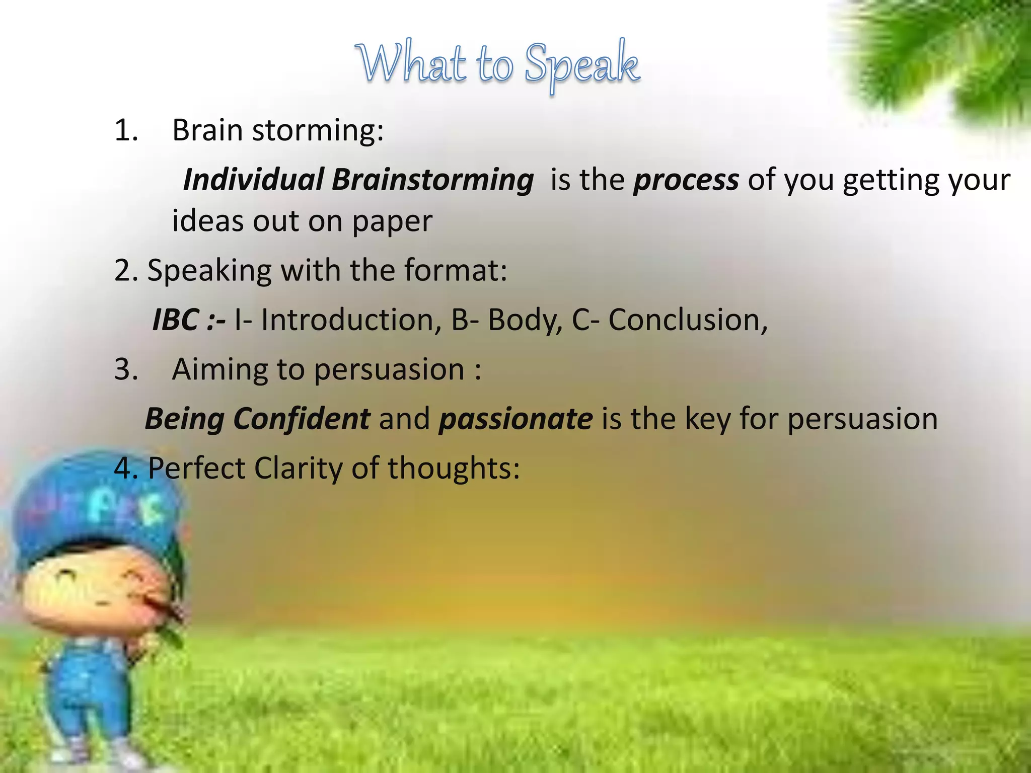Speaking Skills | PPTX