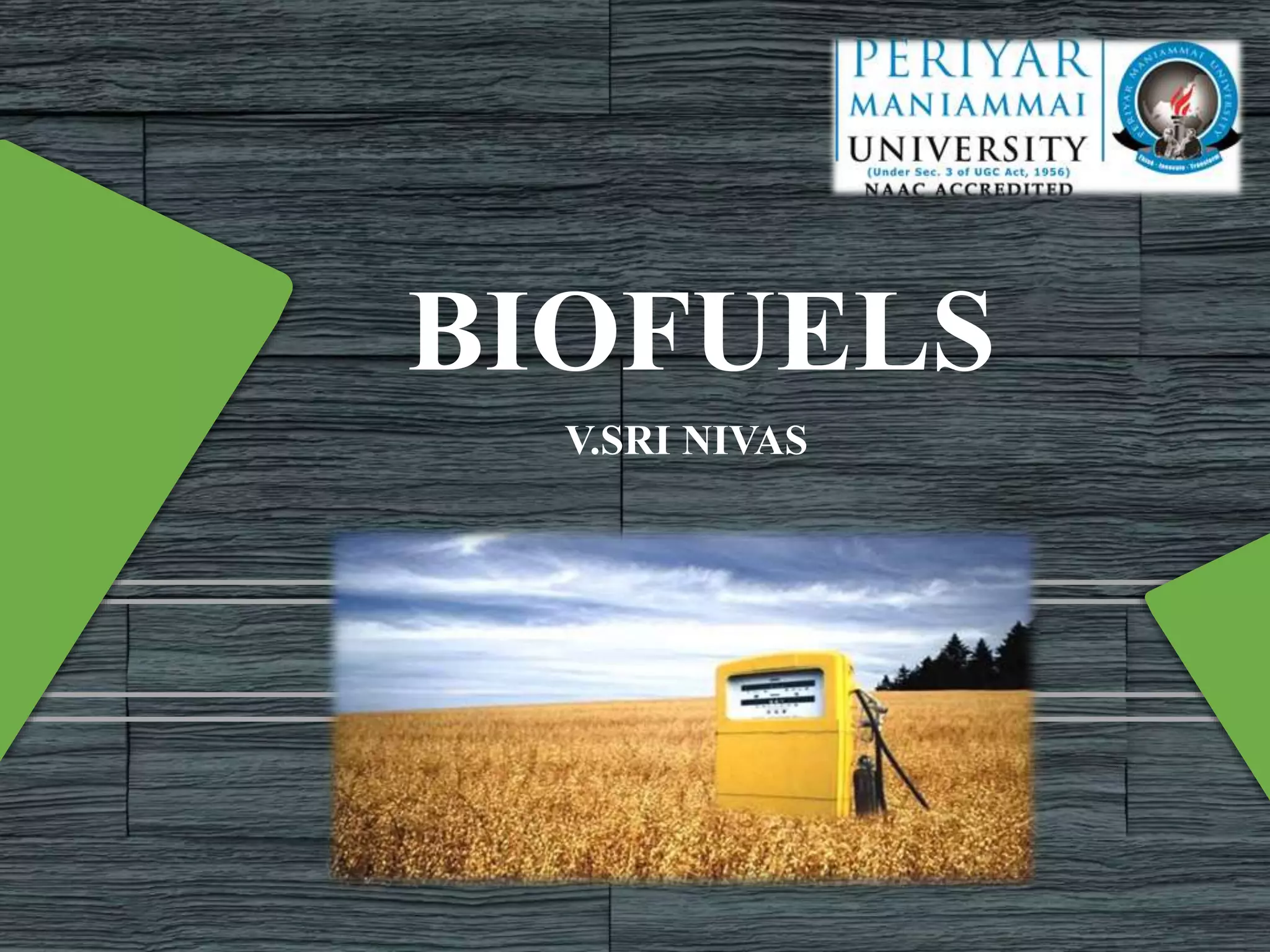 Bio Fuels | PPTX