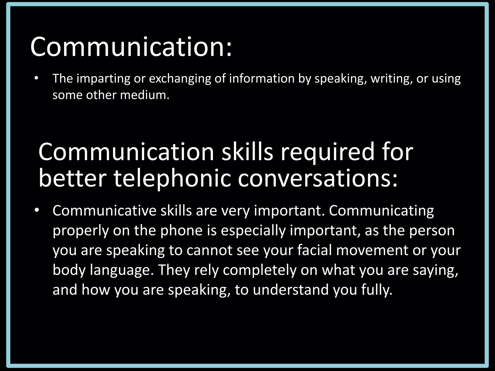 Telephonic Conversation | PDF