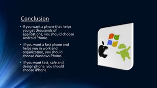 Ios Vs Android Vs Windows