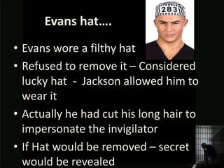 Evans Tries an o' level | PPTX