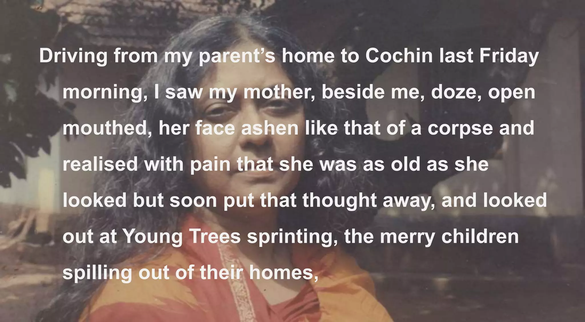 English ppt. my mother at sixty six | PPTX