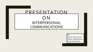 Interpersonal Communication Skills | Barriers of Communication | How to ...