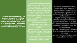 Oral Language, Stance, And Behavior. | PPTX