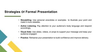 Professional speaking skill in english module 5 | PPT