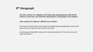 The Little girl - grade 9 . | PPTX