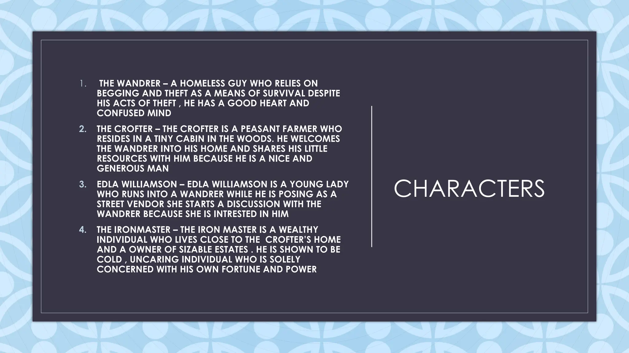 POWERPOINT PRESENTATION ON CLASS 12 TH ENGLISH CHAPTER - RATTRAP | PPTX